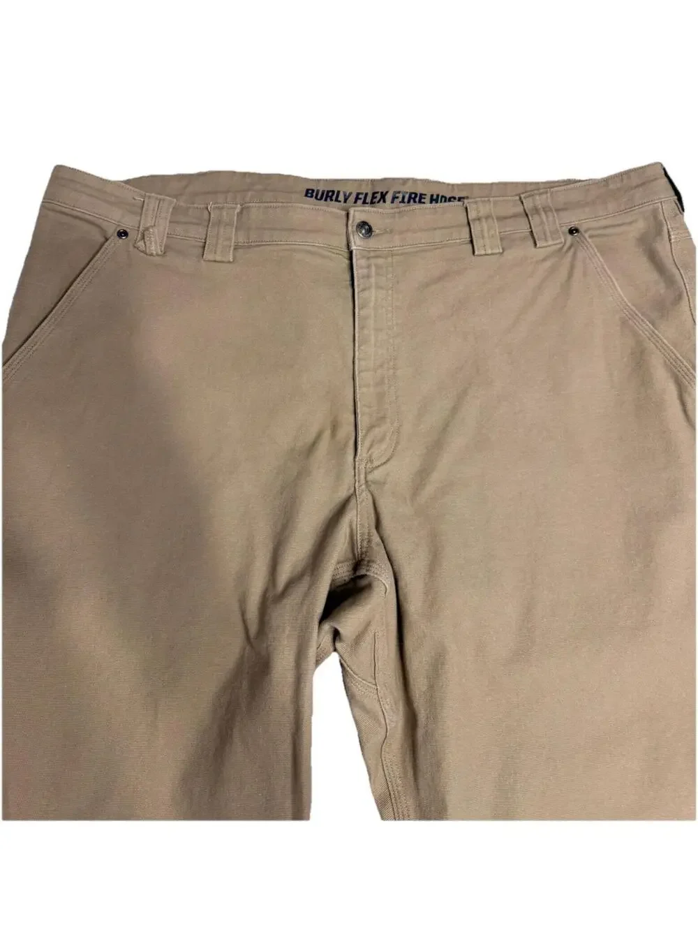 Pants | Duluth Burly Flex Fire Hose Mens Pants 46x3 Co Camel Relaxed ...
